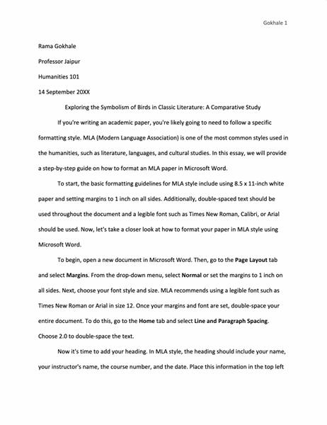 How To Do A Research Paper In Mla Format How To Write A Research Paper 