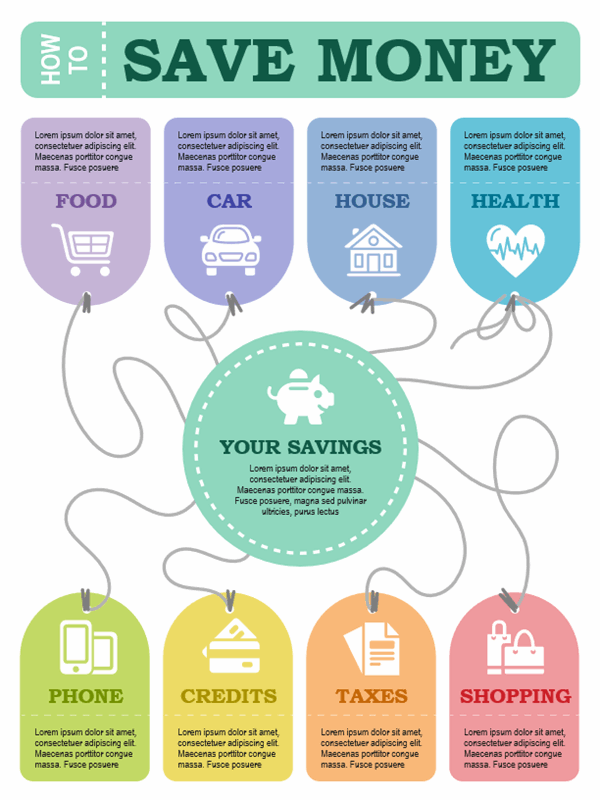 Financial Infographics Poster
