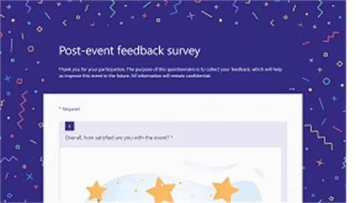 Post event Feedback Survey
