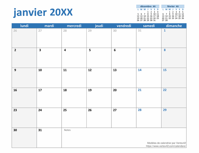 Calendrier Annuel Personnalis 