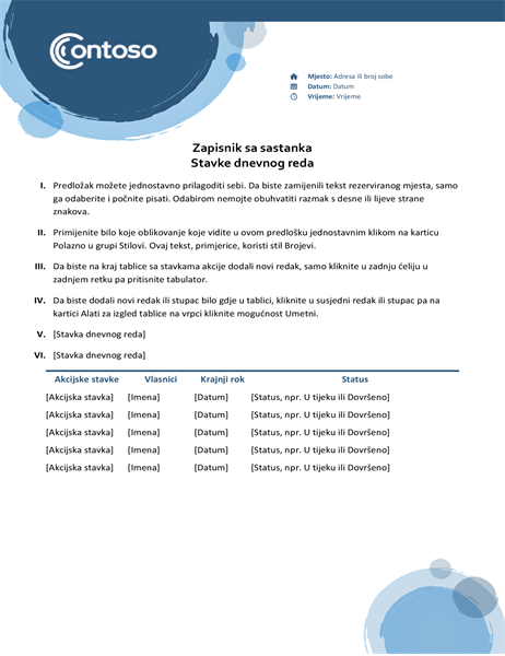 Zapisnici Sa Sastanka