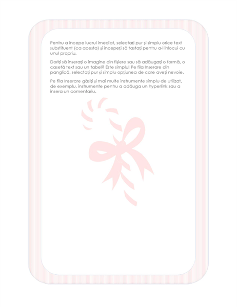 Foaie de scris pentru antet de scrisoare de afaceri (proiectare Simplu)